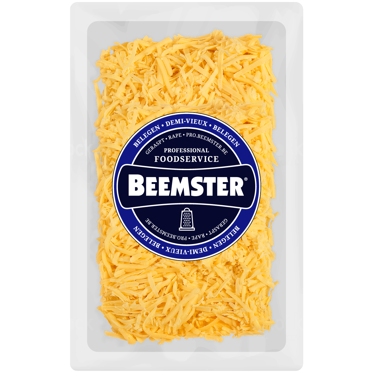 Beemster Jeune Râpé 1 kg - BEEMSTER® Professional Foodservice